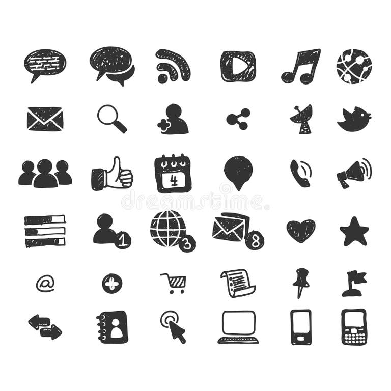 Diagram Social Media Icons Stock Illustrations – 10,511 Diagram Social ...