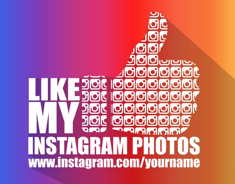 Social Media Instagram Flat Background Editorial Photography ...