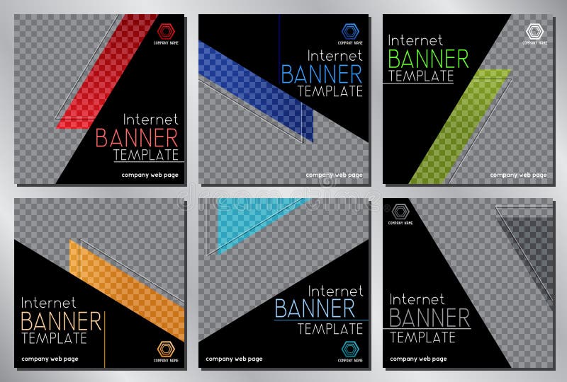 Social Media, Internet Banner Template - Vector Illustration Stock ...