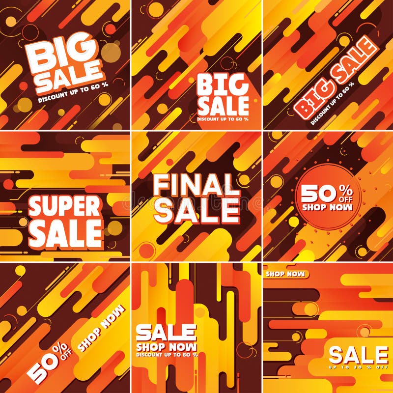 Social Media Kit Background Stock Vector - Illustration of backgrounds ...