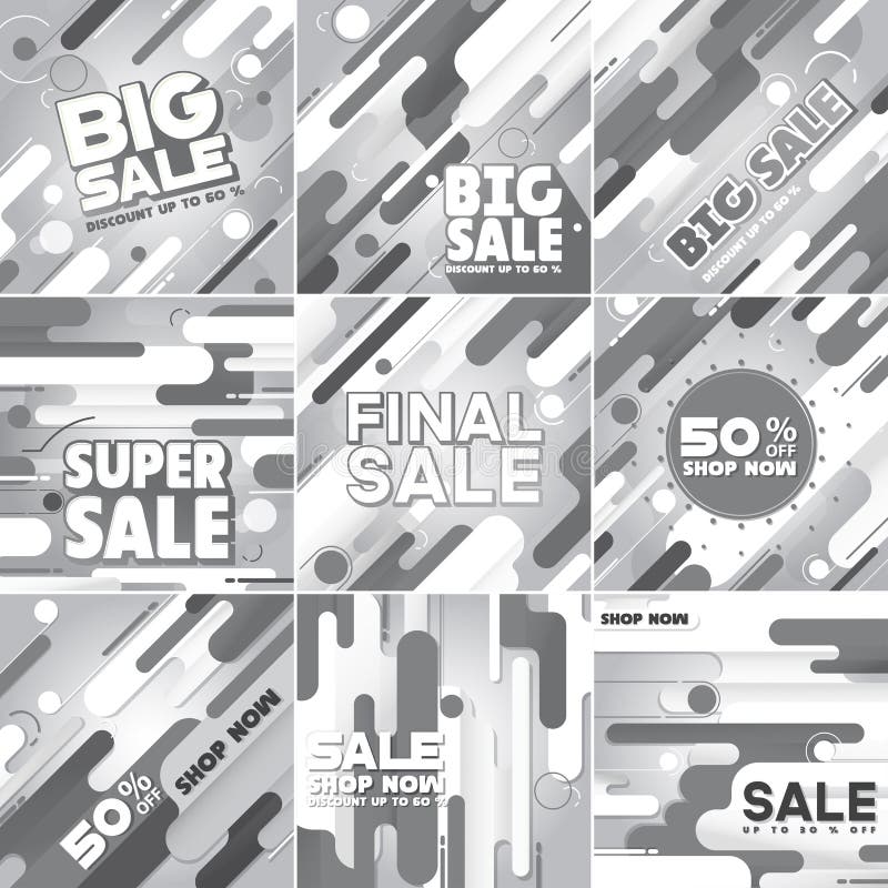 Social Media Kit Background Stock Vector - Illustration of circle ...