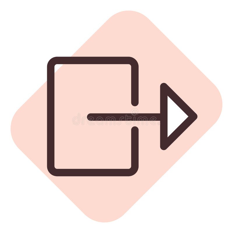 Social media leave, icon stock vector. Illustration of cartoon - 259394543