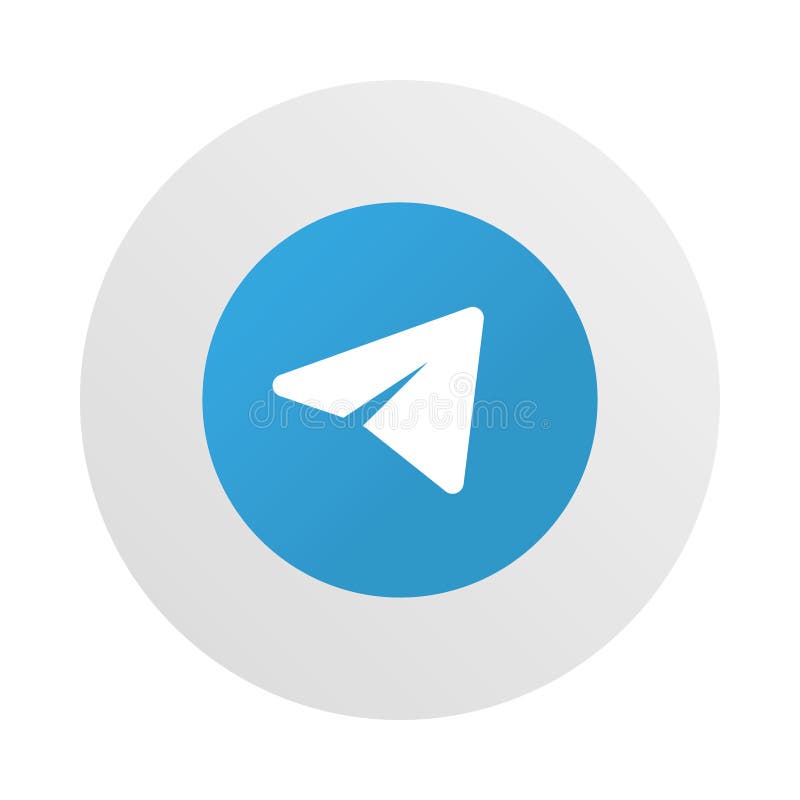 Social Media Logo, Telegram is a Messaging Platform Editorial Stock ...