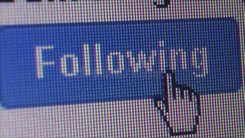 Social Media Macro CU (Static): Click FOLLOW Button on Twitter Stock ...