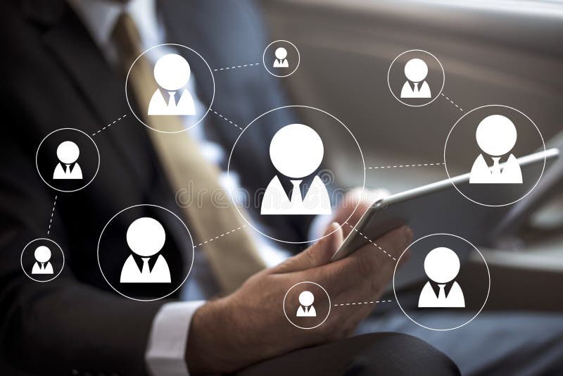 Social Media Network Communication Graphic Stock Photo - Image of ...