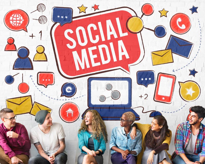 Social Media Networking Communication Connection Technology Concept ...