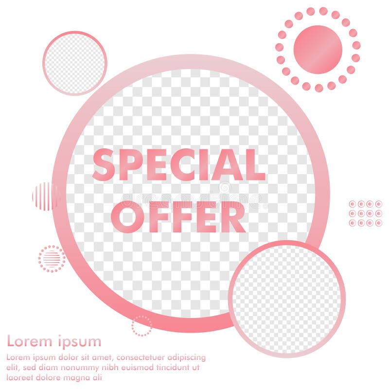 Social Media Post Design. Ready Use Design Template Stock Vector ...