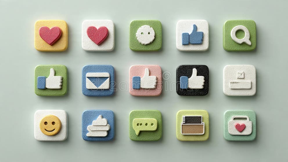 Social Media Post Reactions Stock Illustrations – 408 Social Media Post ...