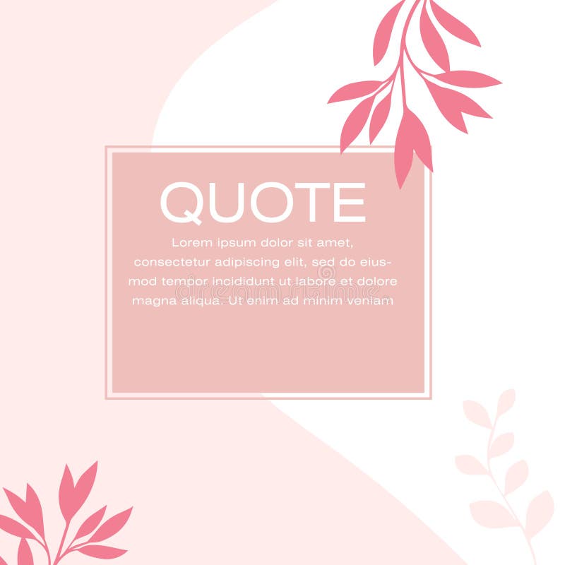 Social Media Post Template Design with a Dummy Text Stock Vector ...