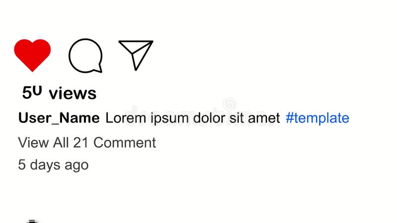 Social Media Post Views Growing with Cursor Click Likes Stock Footage ...