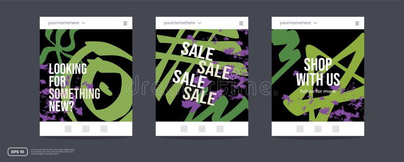 Social Media Post and Web Internet Ads Creative Frame Template Cover ...