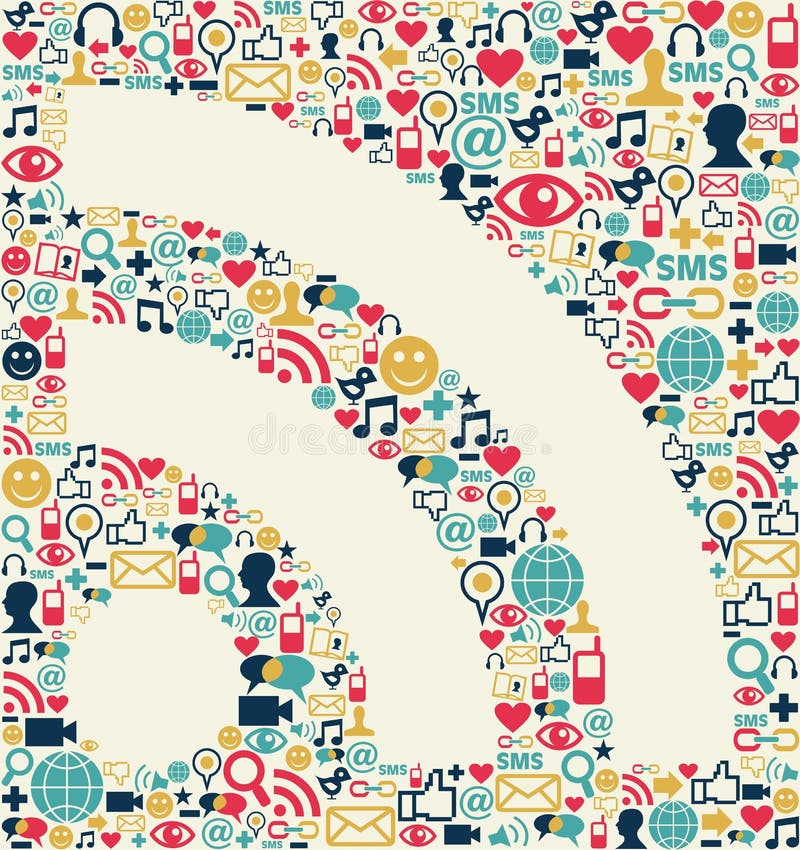 Social media stock vector. Illustration of internet, template - 50311838