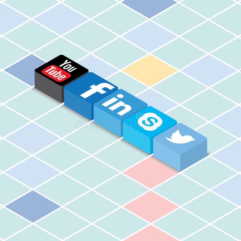 Social Media on Scrabble Board Editorial Photo - Illustration of skype ...