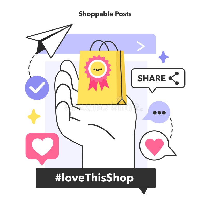 Shoppable Stock Illustrations – 125 Shoppable Stock Illustrations ...