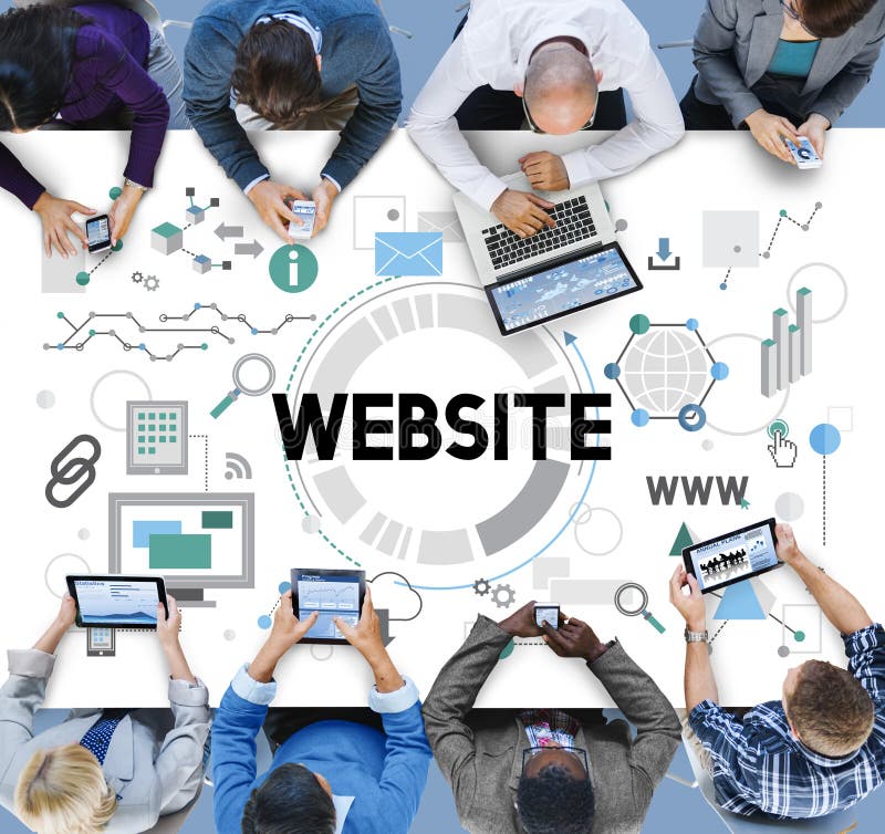 Social Media Social Networking Technology Connection Concept Stock ...