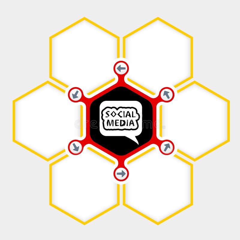 Social media symbol stock vector. Illustration of bubble - 66761387