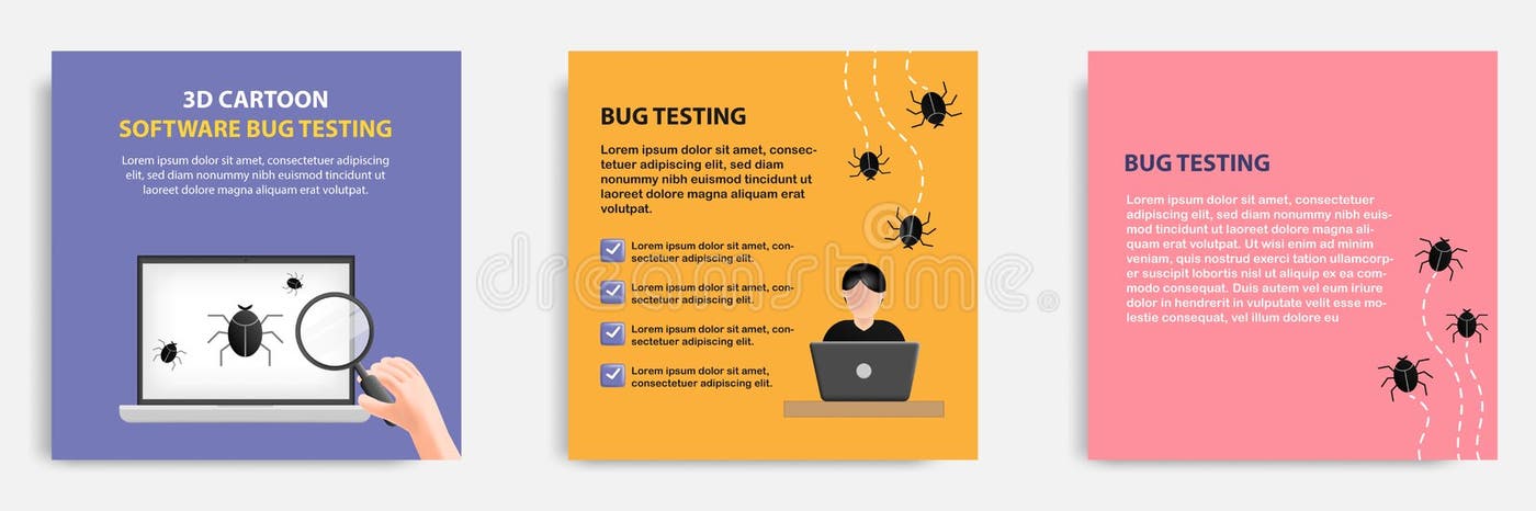 Bug Testing Stock Illustrations – 2,394 Bug Testing Stock Illustrations ...