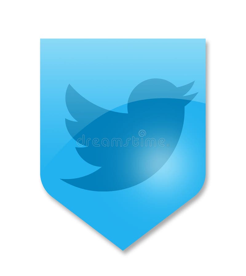 Social media twitter editorial stock image. Illustration of colors ...