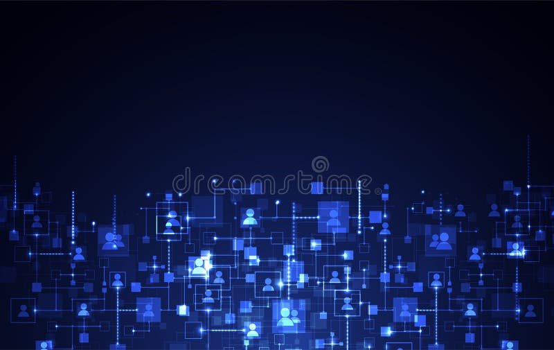 Social Media Vector Background. Network Concept. Stock Vector ... Social Media Vector Background. Network Concept. Stock Vector ...