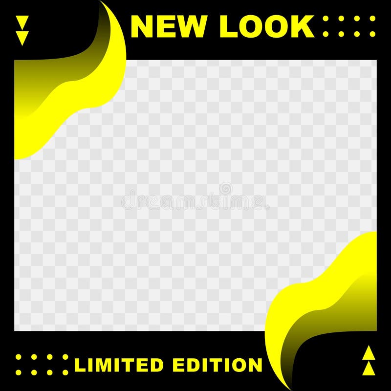 Social Media or Web Post Templates, Frame Border for Online Marketing ...