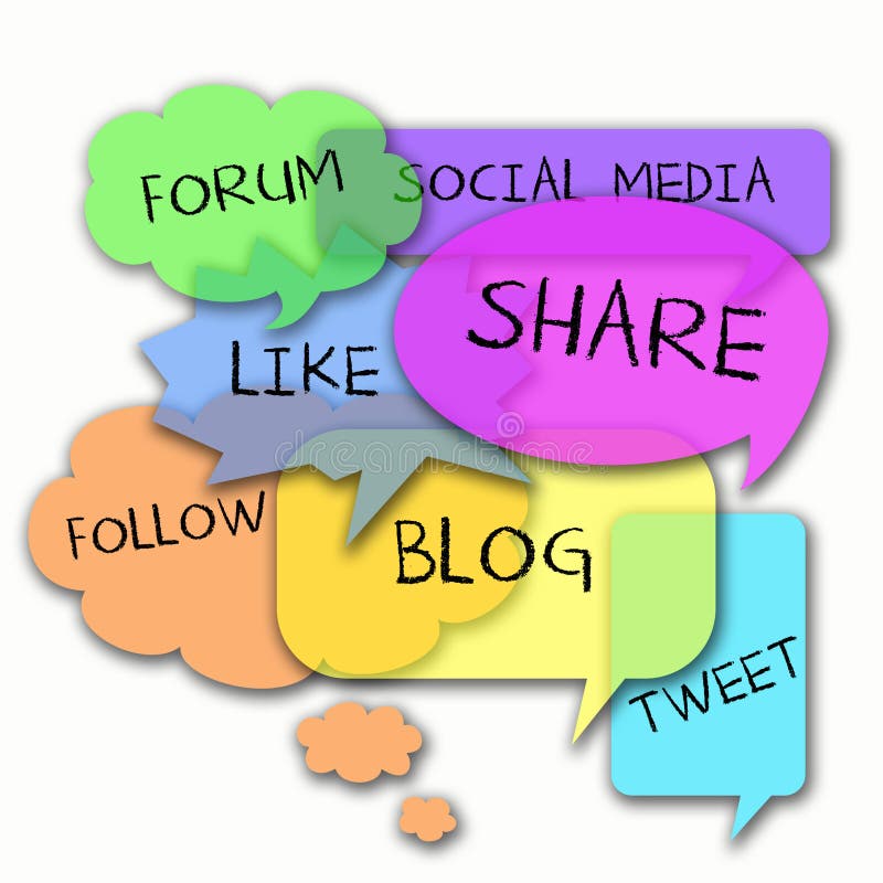Blog Word Cloud stock image. Image of networking, follower - 44809759