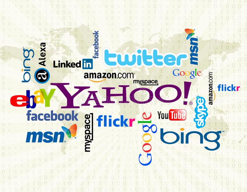 Social media wordcloud editorial image. Illustration of design - 39113830