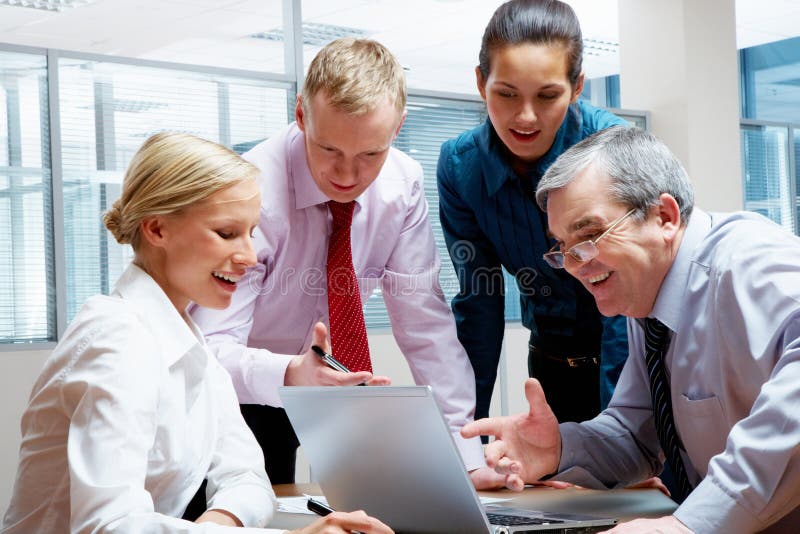 Social meeting stock image. Image of collar, businesswoman - 13936733