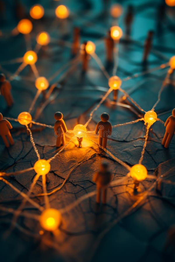 The Social Network Community Team. the Concept of Connections between ...