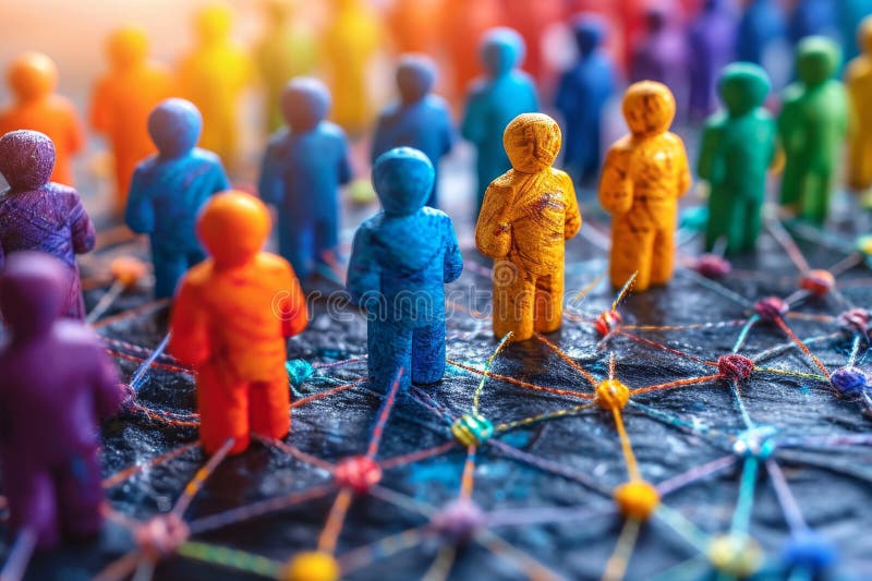The Social Network Community Team. the Concept of Connections between ...
