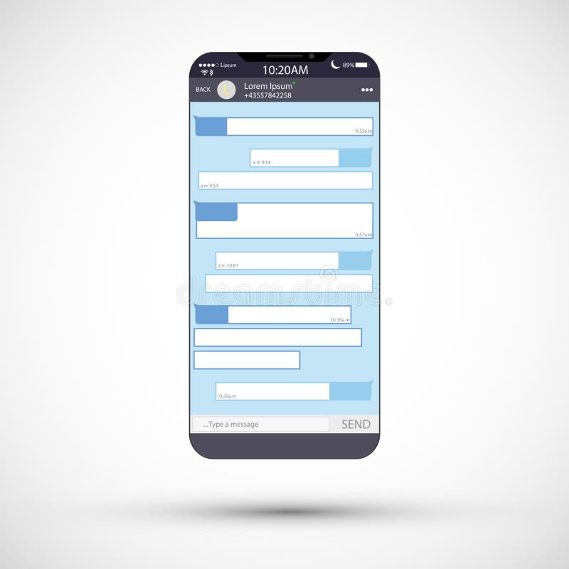 Messenger Window. Blank Template.Chating And Messaging Concept. Stock ... Messenger Window. Blank Template.Chating And Messaging Concept. Stock ...