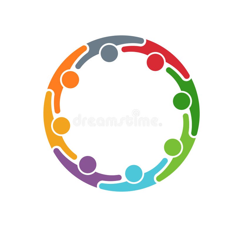 Social Network Circles Image Logo Stock Vector - Illustration of media ...