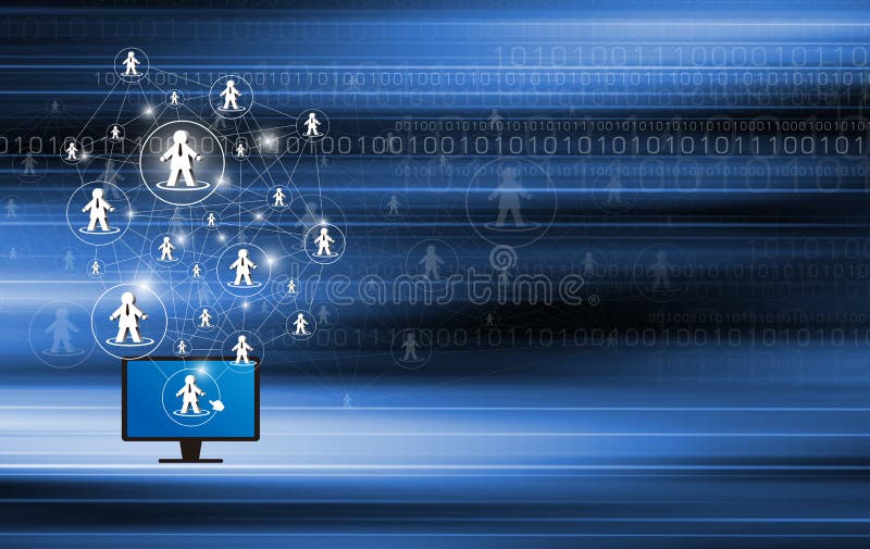 Social network design stock illustration. Illustration of connect ...