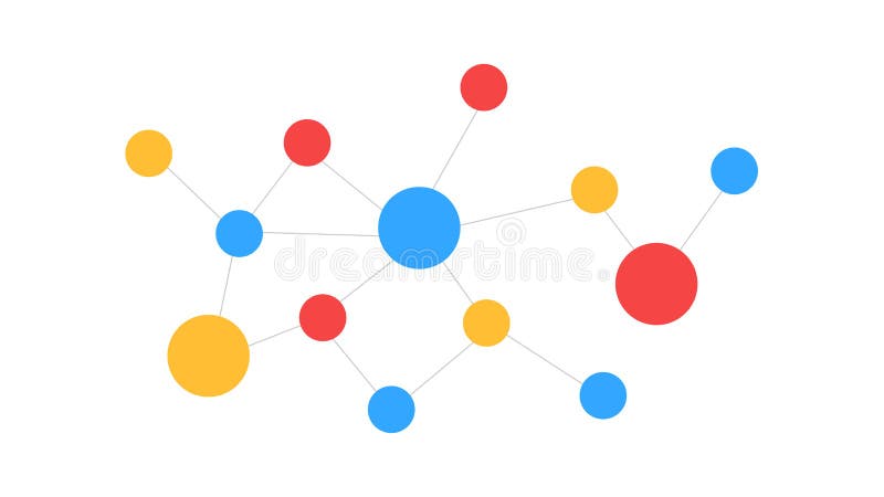 Social Network Diagram. Network Connection. Cooperation and ...