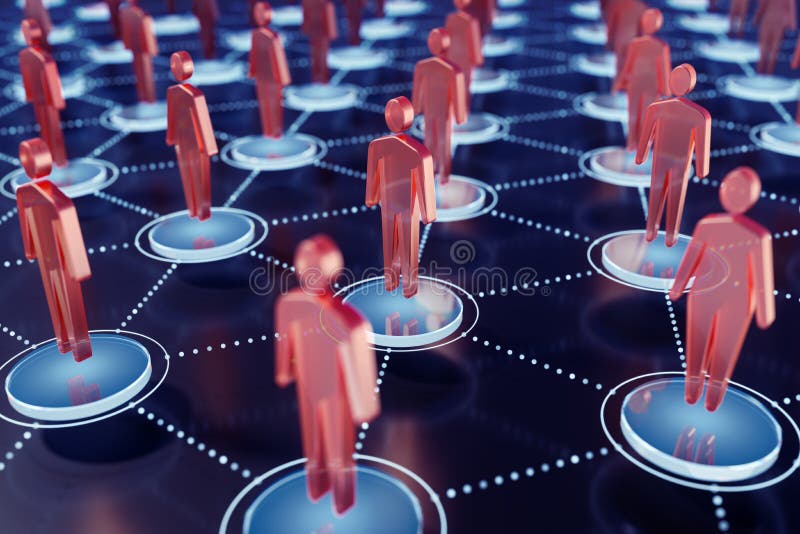 Networking Nodes People Stock Illustrations – 86 Networking Nodes ...