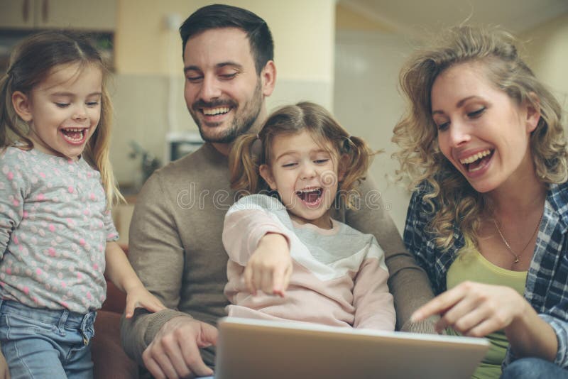 Social Network is Lot of Fun. Stock Photo - Image of horizontal ...