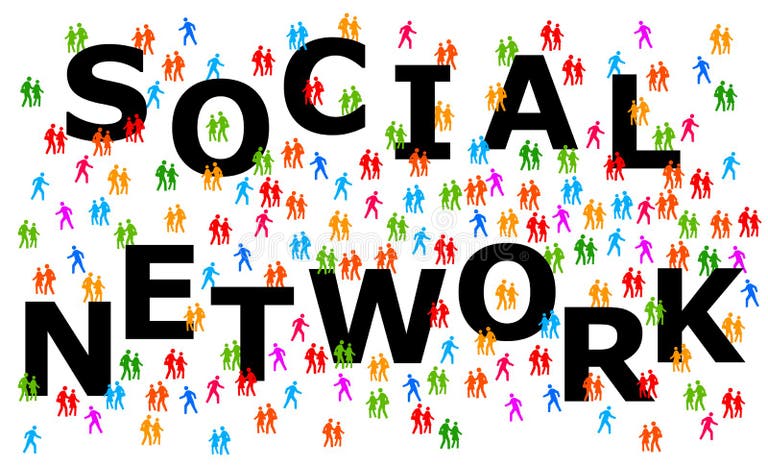 Facebook Connecting People Stock Illustrations – 110 Facebook ...