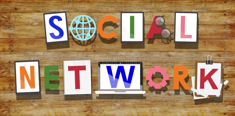 Social Network Social Media Technology Connected Concept Stock Photo ... Social Network Social Media Technology Connected Concept Stock Photo ...