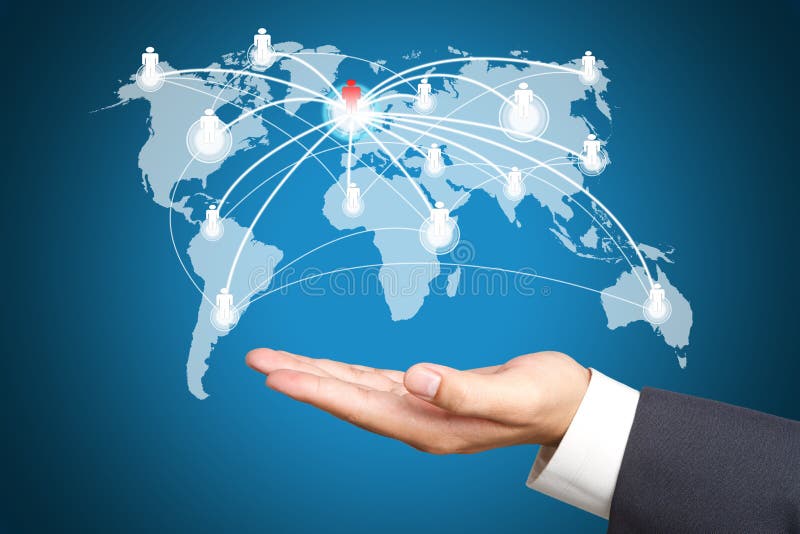 Social network structure stock image. Image of networking - 59183501