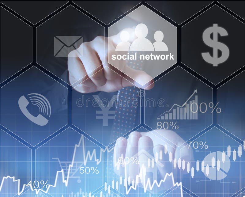 Social network structure stock image. Image of chain - 80928439