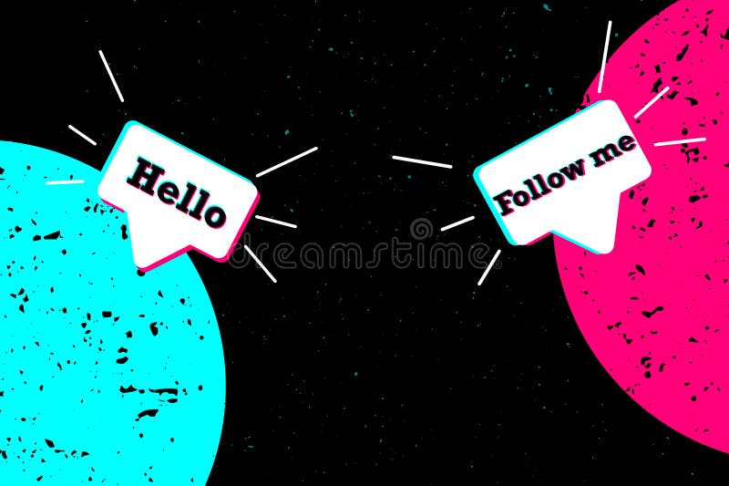 Tik Tok Follow Stock Illustrations – 187 Tik Tok Follow Stock ...