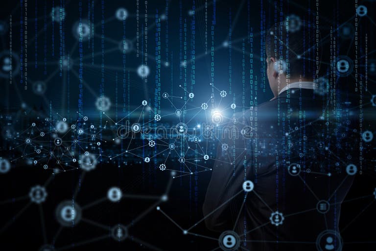 Social Network System with Binary Codes and a Businessman at the ...