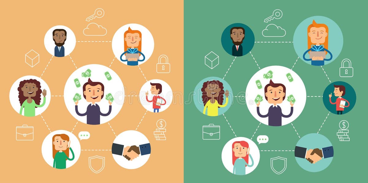 Flat Graphic Communication Design Stock Illustrations – 429,153 Flat ...