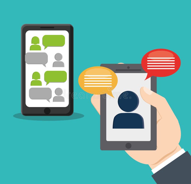 Social Network Vector Design Stock Vector - Illustration of ...