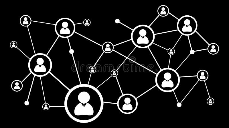 Social Networking Chart/graphic. Connections between People Stock ... Social Networking Chart/graphic. Connections between People Stock ...
