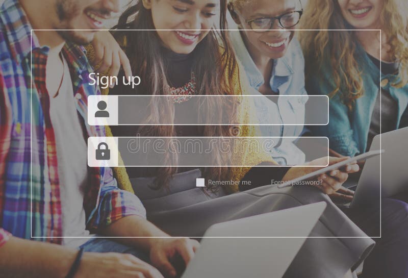 Social Networking Online Internet Friends Friendship Concept Stock ...