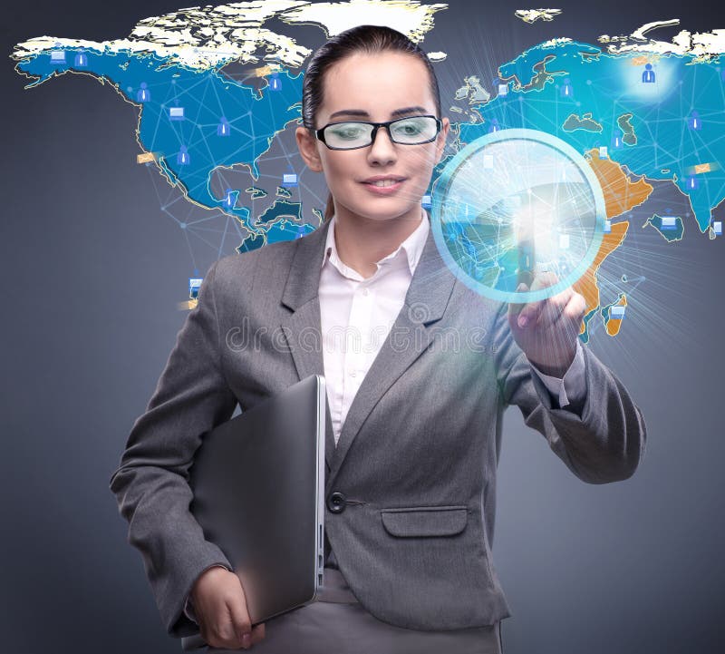 Social Networks and Online Interactions Concept Stock Image - Image of ...