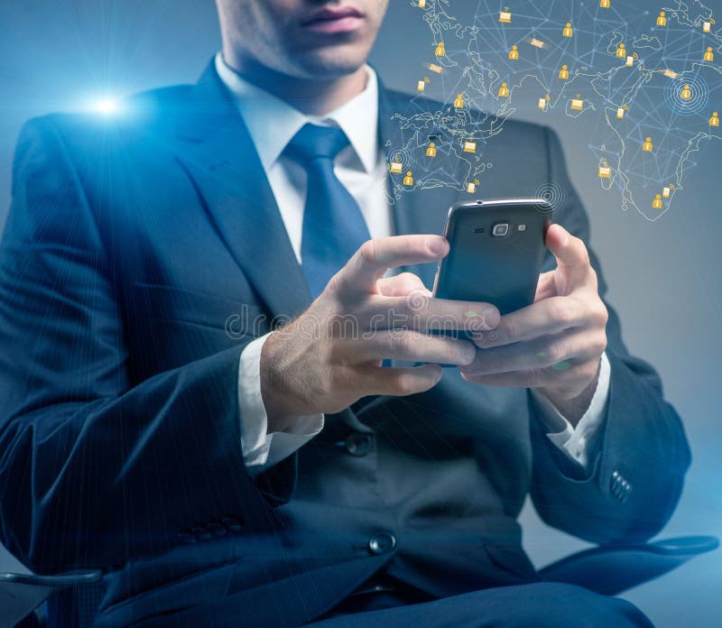 Social Networks and Online Interactions Concept Stock Image - Image of ...