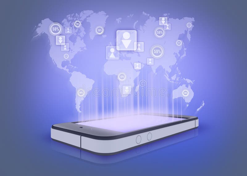 Number world map stock illustration. Illustration of background - 60123330