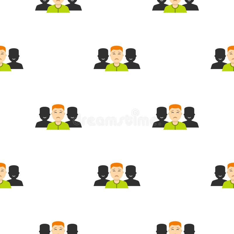 Social pattern seamless stock vector. Illustration of community - 108552302