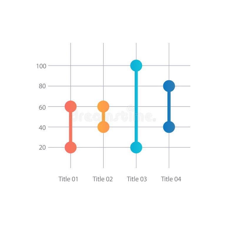 Social Poll Results Infographic Dot Chart Design Template Stock Vector ...